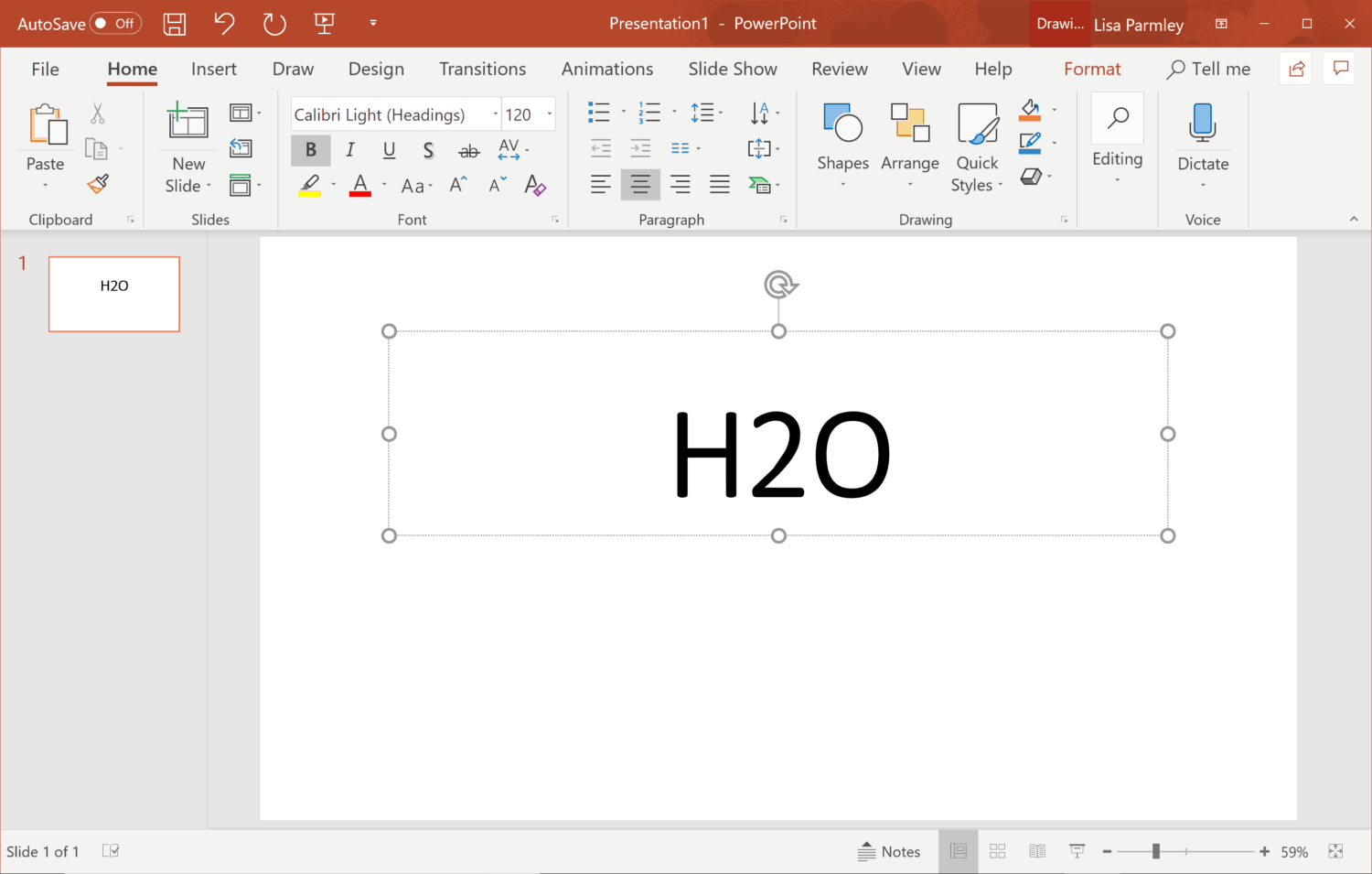 How To Create A Subscript In PowerPoint Course Method