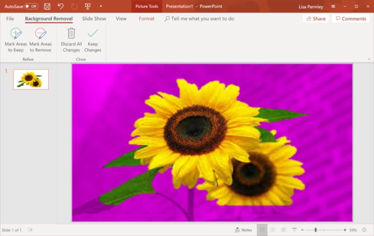 How to Remove Background in PowerPoint | Course Method