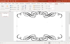 How to Add PowerPoint Borders to Your Presentation | Course Method