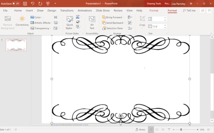How to Add PowerPoint Borders to Your Presentation | Course Method