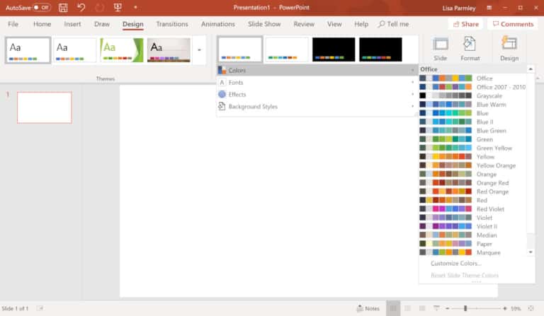 How to Change Hyperlink Color in PowerPoint | Course Method