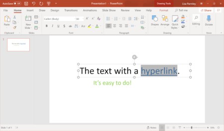 How to Change Hyperlink Color in PowerPoint | Course Method