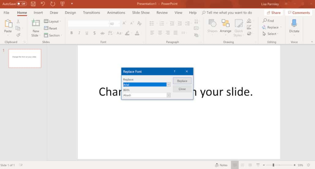 Change Default Font in PowerPoint | Course Method Change Default Font in PowerPoint | Course Method