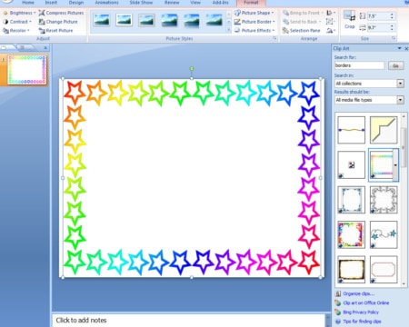 How to Add PowerPoint Borders to Your Presentation | Course Method