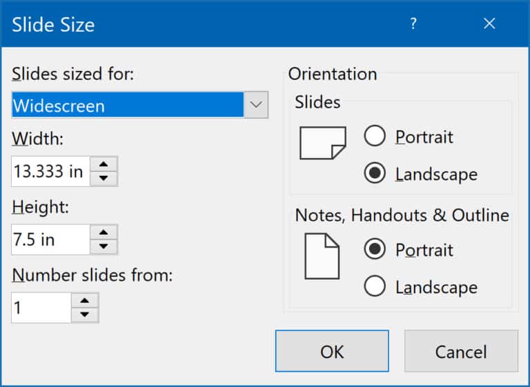 How To Change Size Of PowerPoint Slide Course Method