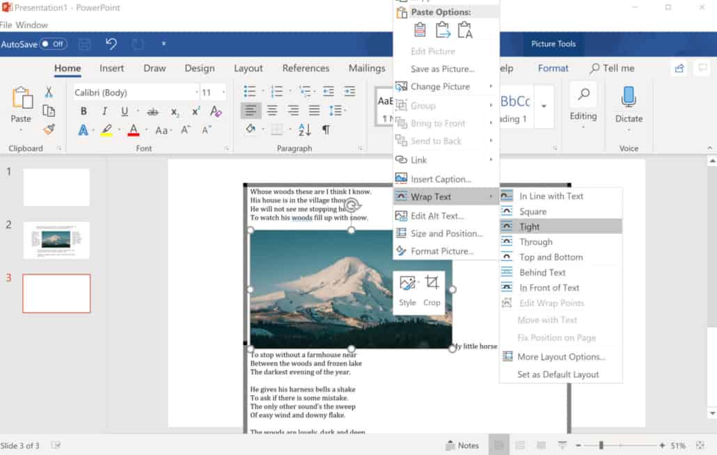 How to Wrap Text in PowerPoint | Course Method