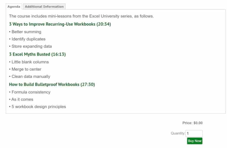 Lenning Built Excel University