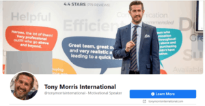 How Tony Morris Transitioned from Live to Online Sales Training ...