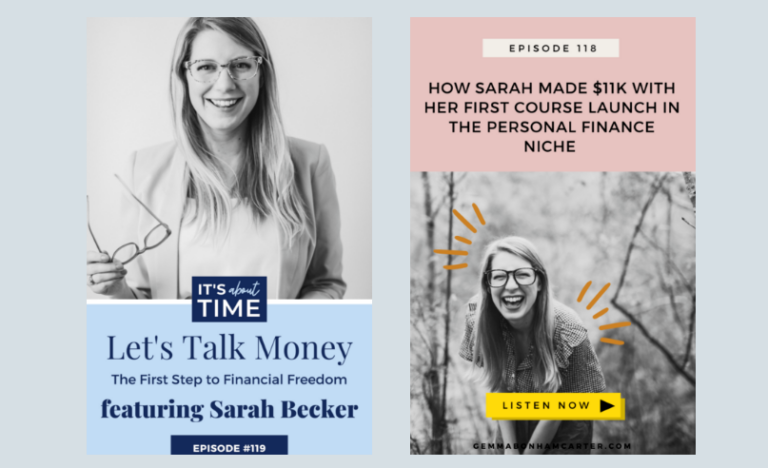 When Sarah Becker Realized Her Clients Needed a Money Mastery Course ...